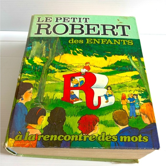 Other | Le Petit Robert Pour Enfants Vintage 1988 Edition | Poshmark